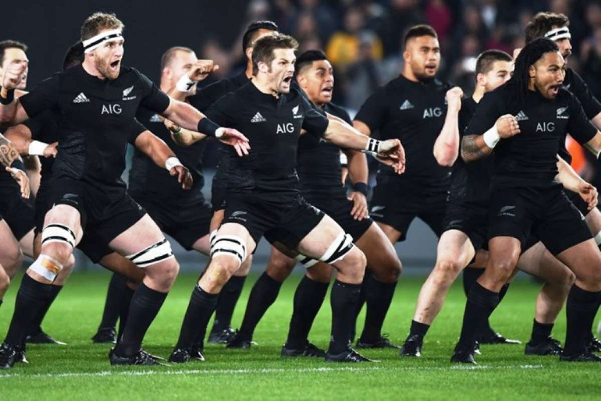 El haka es un ritual guerrero maorí